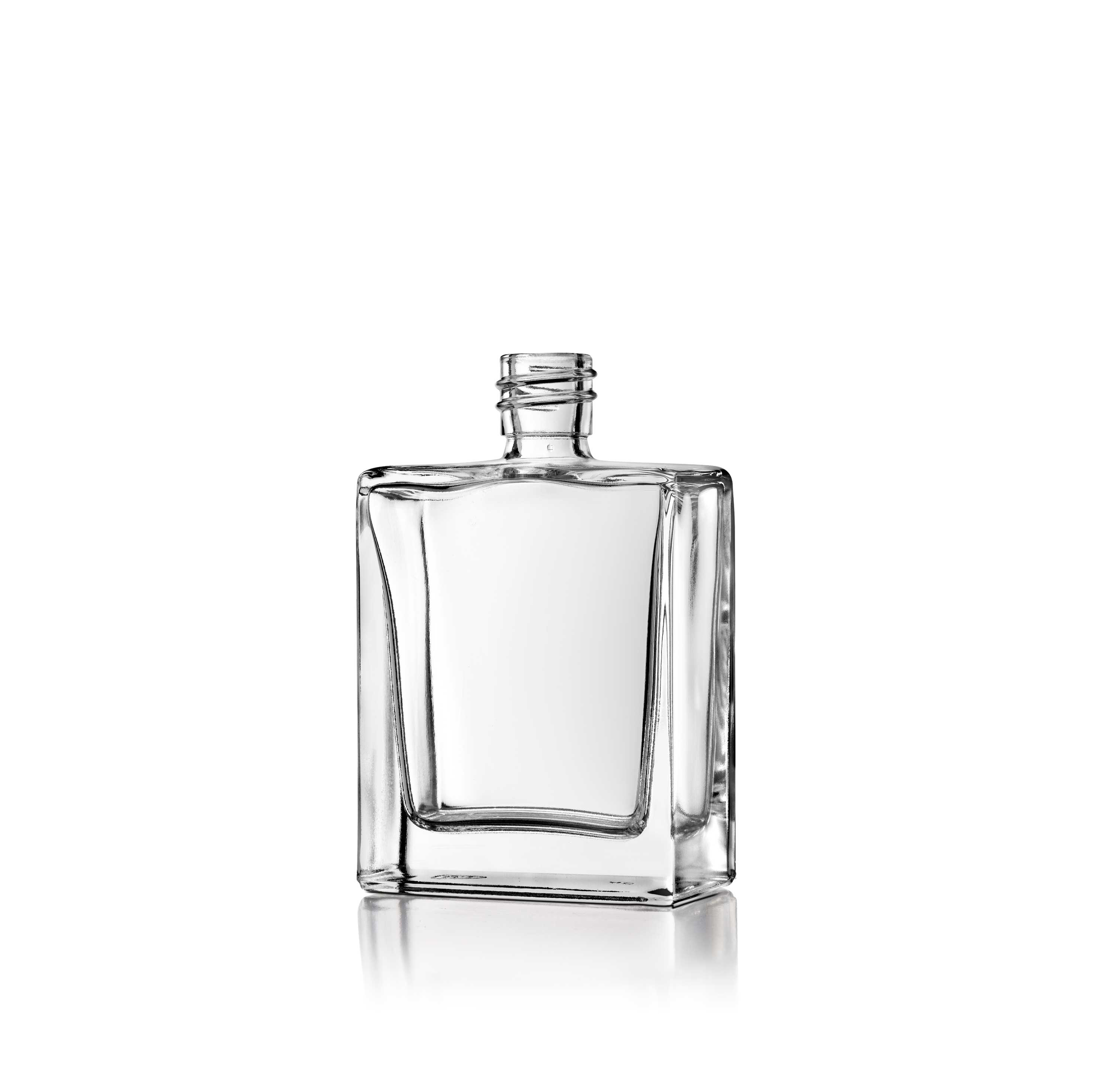 Cosmetic bottle Victor 50ml, 18/415, rectangle, Flint